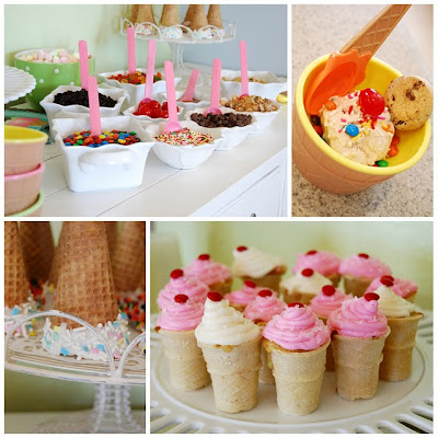 Double Scoops Ice Cream Party - Oh My Creative